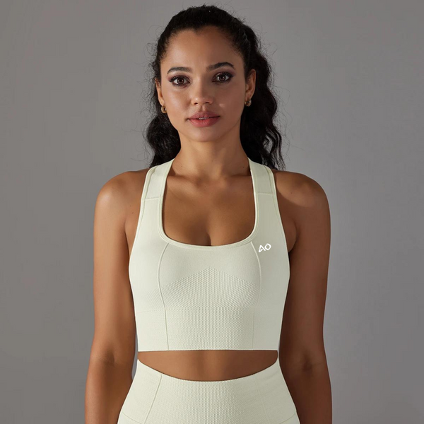 White Dynamic 2.0 Sports Bra – ActiveOne