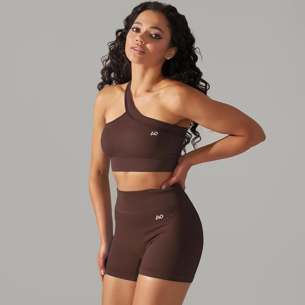 Cocoa Brown Seamless Active Set – ActiveOne