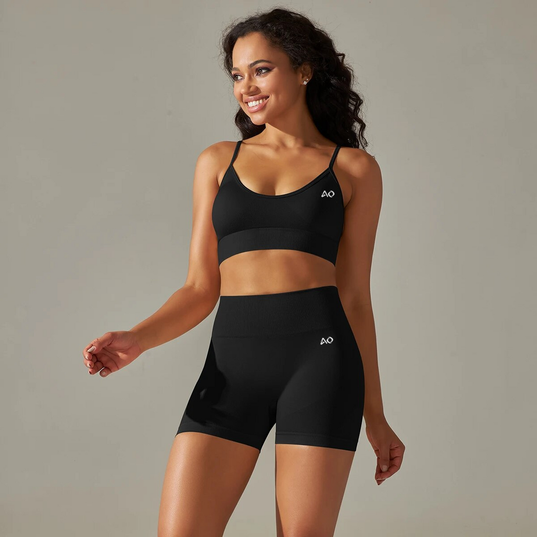 Black Seamless Sports Set – ActiveOne