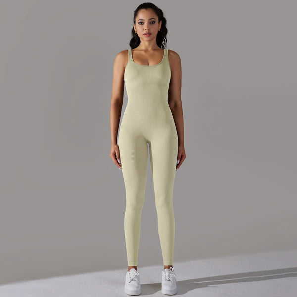 Beige Harmony Bodysuit - ActiveOne