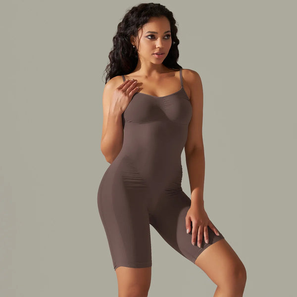 Brown DynamicLift Bodysuit - ActiveOne