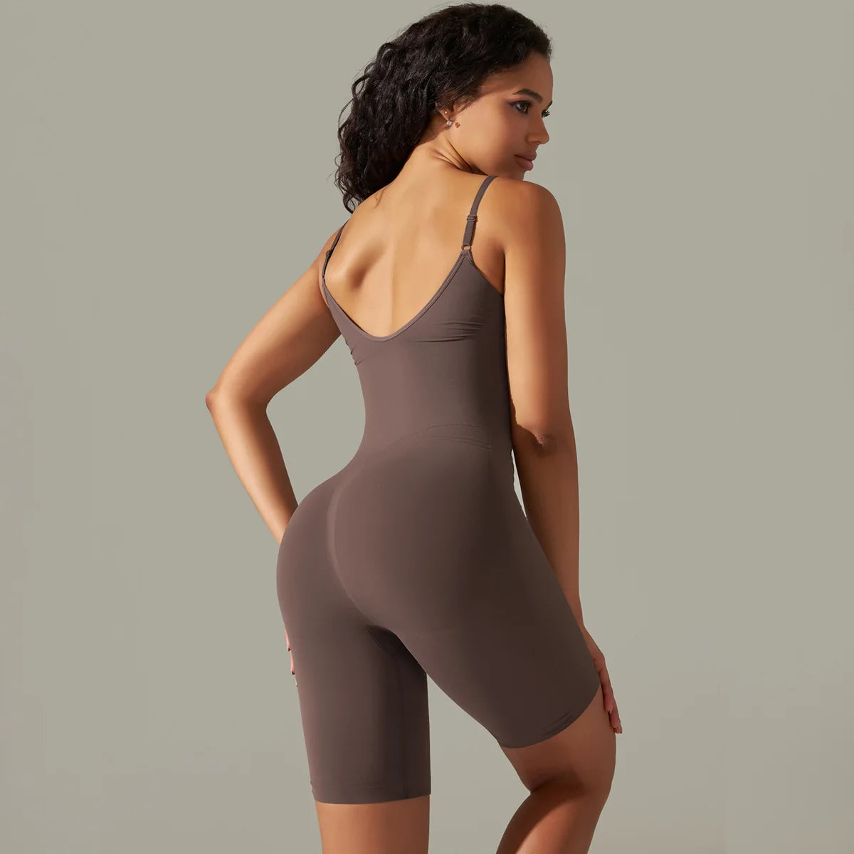 Brown DynamicLift Bodysuit - ActiveOne