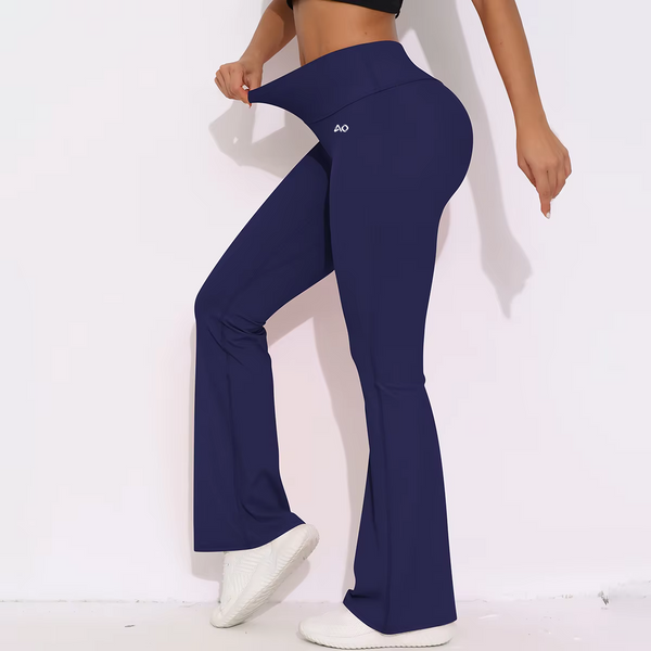 Navy Bell-bottoms Joggers - ActiveOne