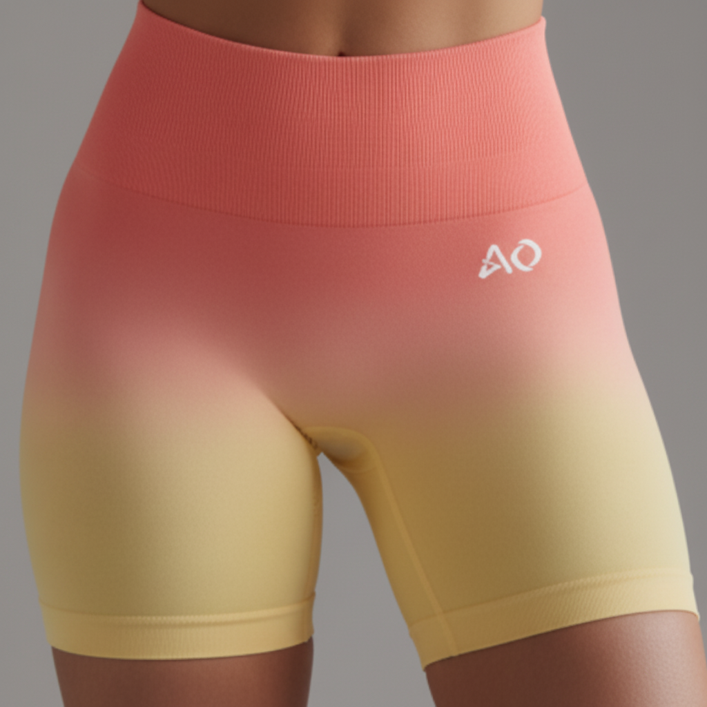 Forme™ Seamless Orange Shorts – ActiveOne