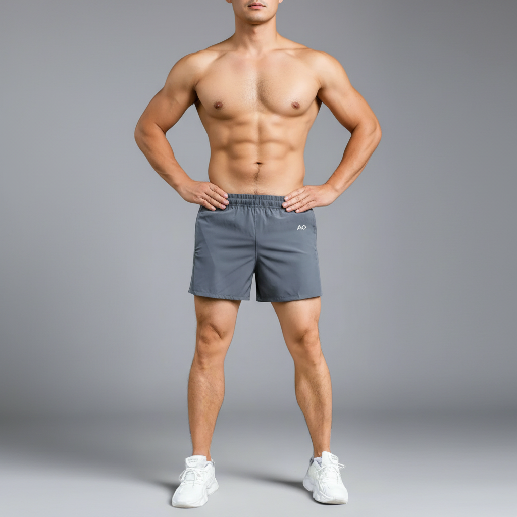 Space Grey Athletic Moving Shorts – ActiveOne